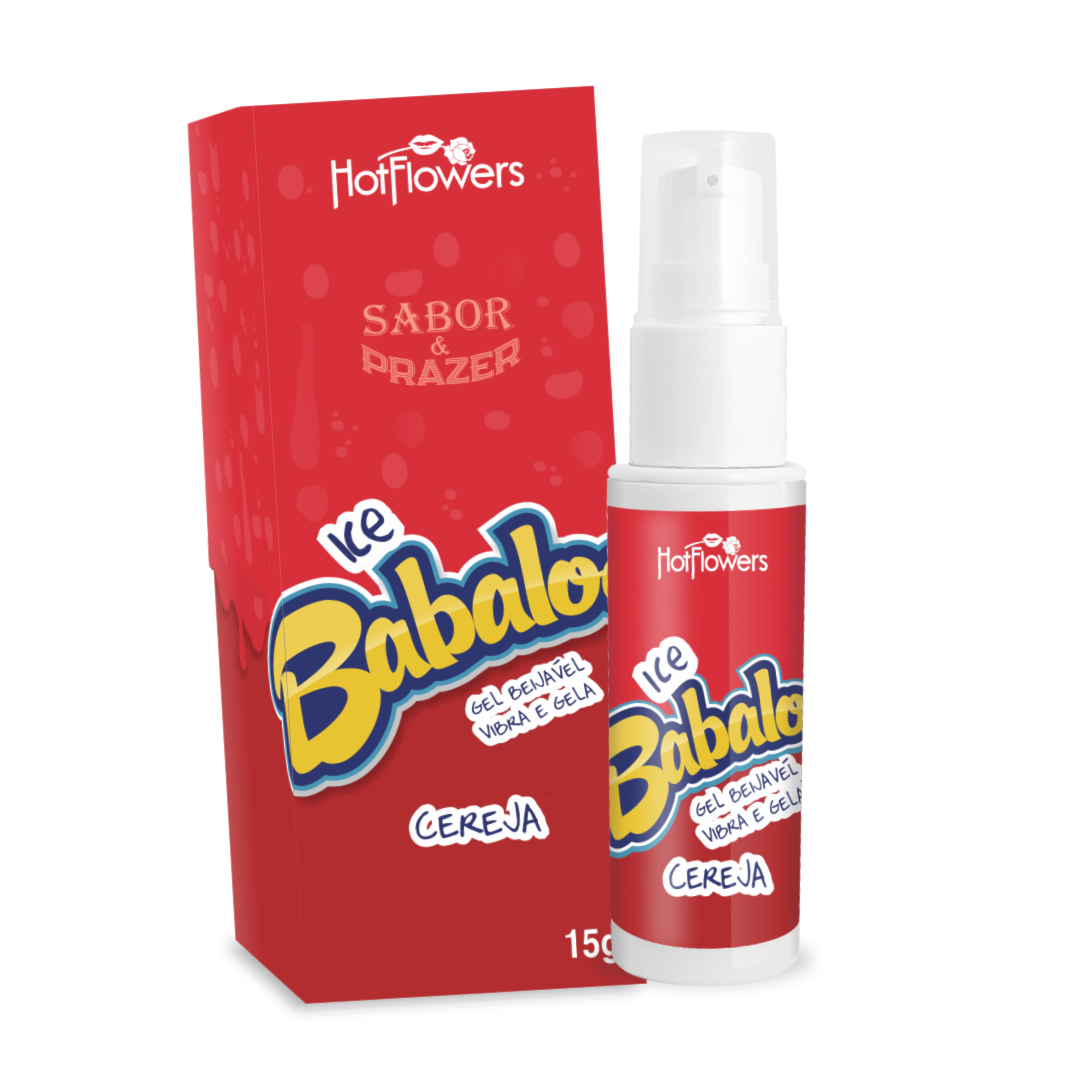 GEL BABALOO ICE CEREJA 15 GR | Hot Rio